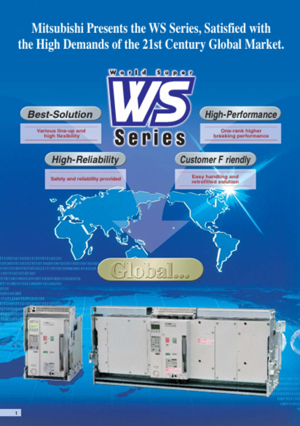 Catalogue Mitsubishi dòng MCCB từ 16A-1600A